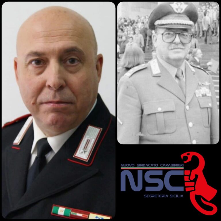 Caro Carlo...la lettera del segretario generale di NSC Sicilia Giuseppe ...